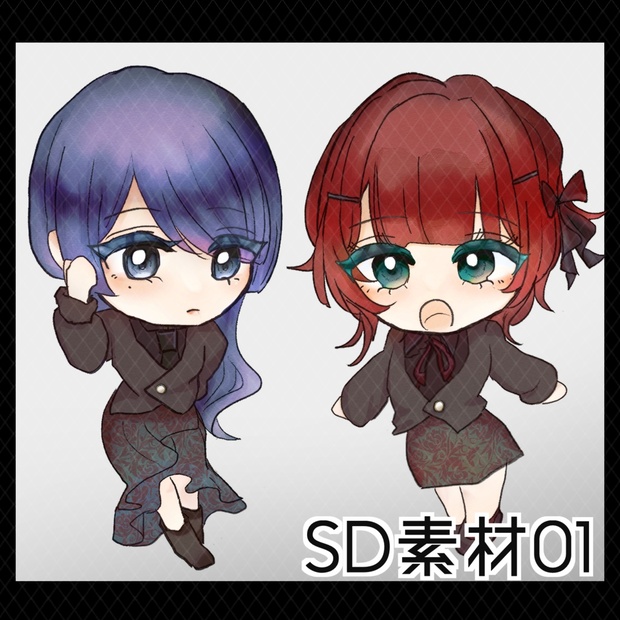 SD素材01 - 花々ほこり - BOOTH