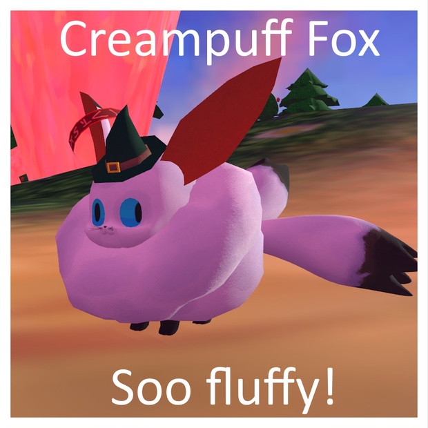 Creampuff Fox - cwaizyeah cat stuff - BOOTH
