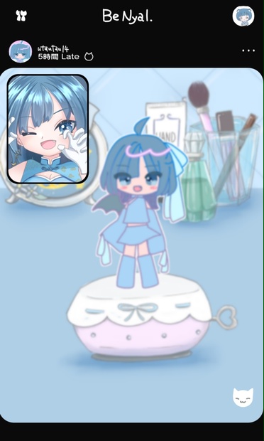 ビーリアル風 テンプレート - fluffy-utau - BOOTH