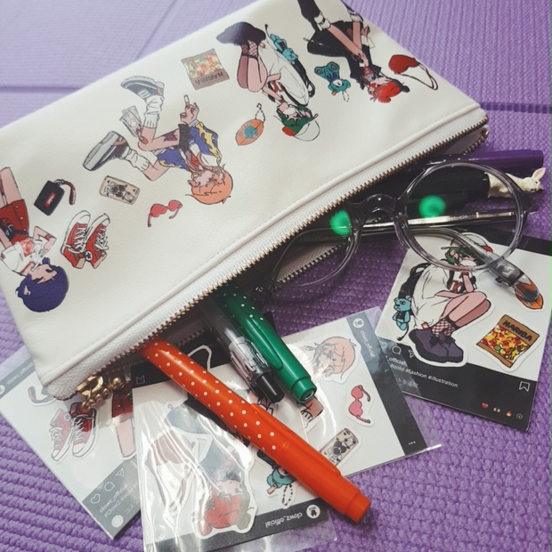 ClowZ#OOTD_pouch - ClowZ｜渡瀬しぃの - BOOTH