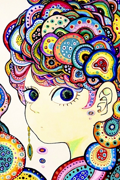 原画「爽」 - tunoikume777 - BOOTH