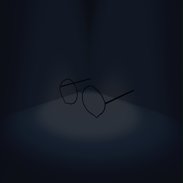 [VRChat / Attachment] Sad Glasses - NisimaeShop - BOOTH