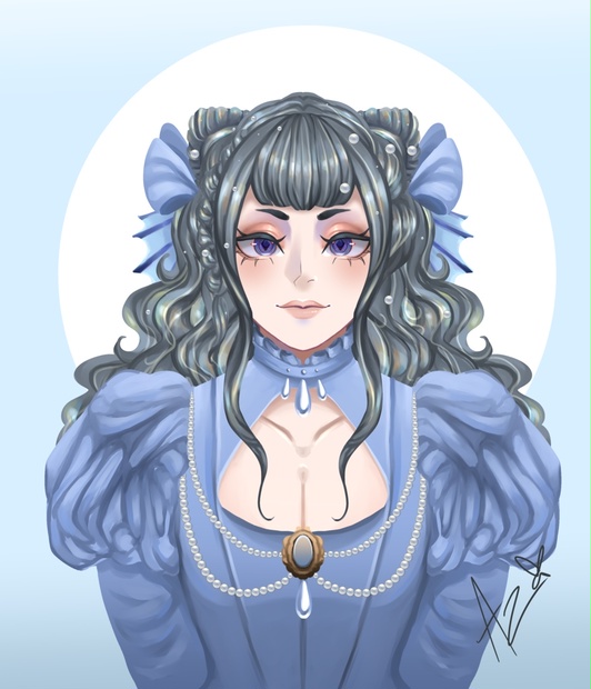 Ocean Ruler Rig-Ready Vtuber Model - azraelartemis - BOOTH