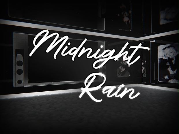 Midnight Rain Vrchat World - rosefall - BOOTH