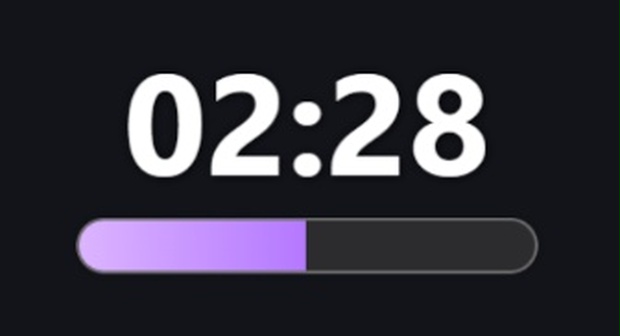 OBS用 ⏱バー付き5分カウントタイマー │ 5-Minute Countdown Timer (with Progress Bar) - SUTO素材館 │ SUTO Asset ...