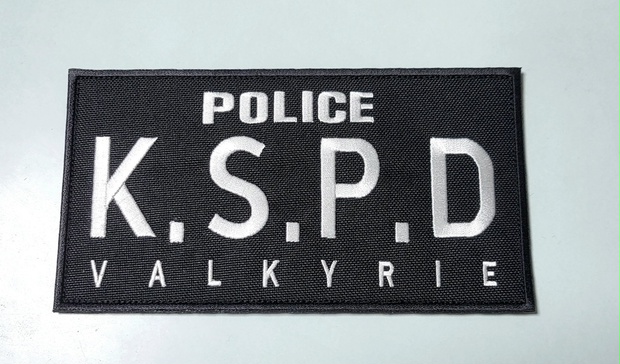 KSPD VALKYRIE フロント・バックパッチ（194mm/ベルクロ付） - BELKA WORKS（ベルカワークス） - BOOTH