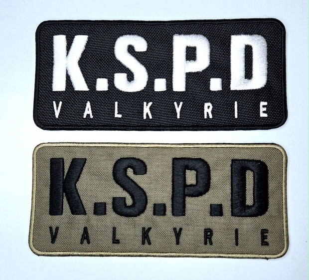 KSPD VALKYRIE 135mm幅 パッチ - BELKA WORKS（ベルカワークス） - BOOTH