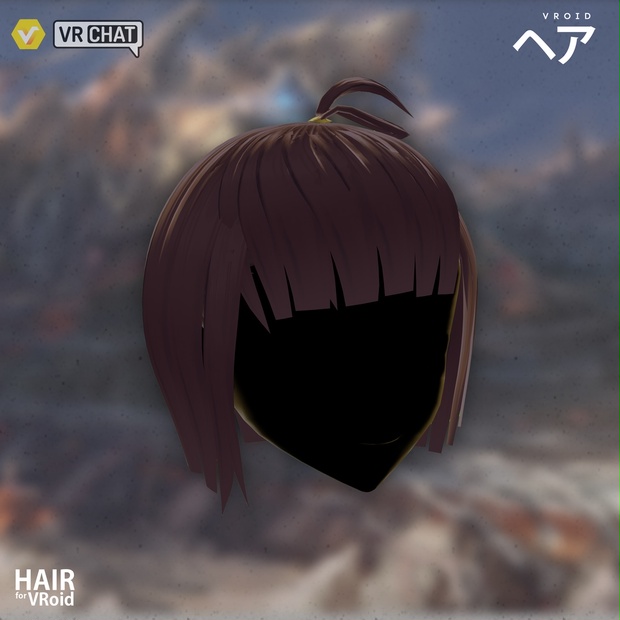 VRoid Hair [VRoid用ヘアプリセット + Special Texture] - Mumei - bouya - BOOTH