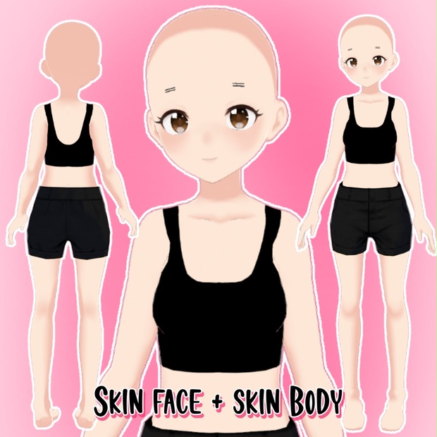 【ANIME SKIN】 VROID TEXTURE - honeyester - BOOTH