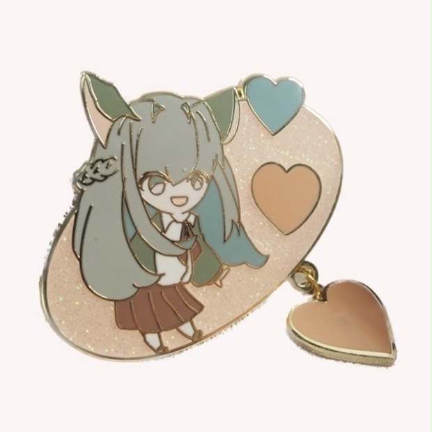 Enamel Pin badge（Michel : Heart） - s3zb2 - BOOTH
