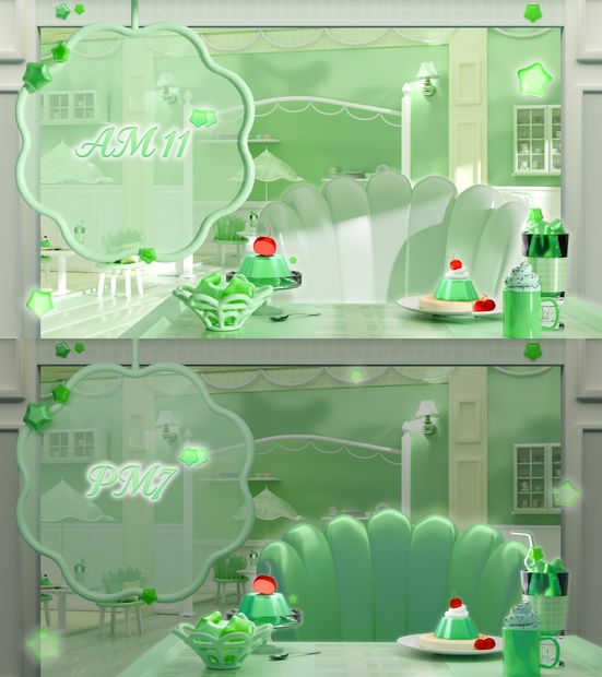 melon maid cafe - minkmelon - BOOTH