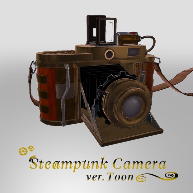 Steampunk Camera ver.Toon - trickbooth - BOOTH