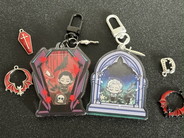 ヴァンパイアのシャカシャカアクキー - 脳内EGOIST - BOOTH