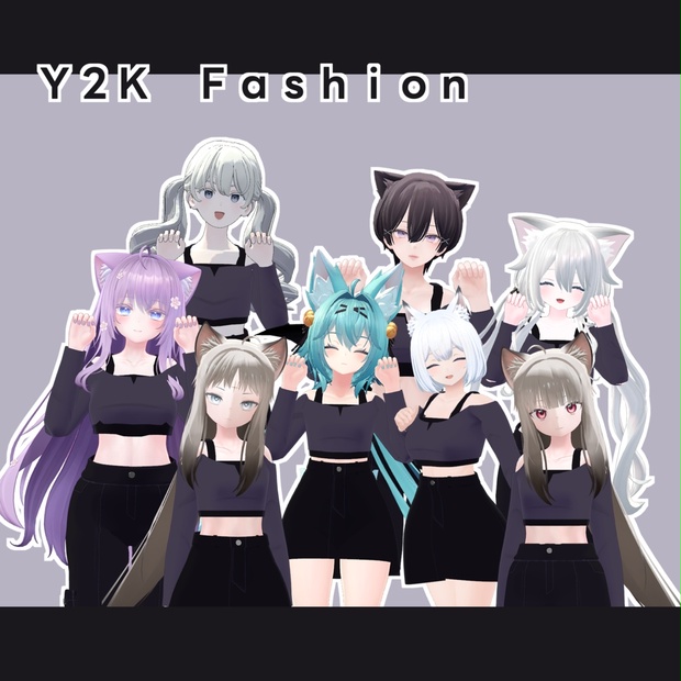 Y2K Fashion_[7アバター対応] - minami-shop - BOOTH