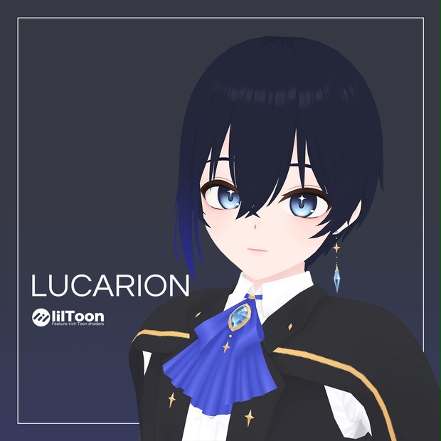 LUCARION [3Dmodel / VRchat] - moonu - BOOTH