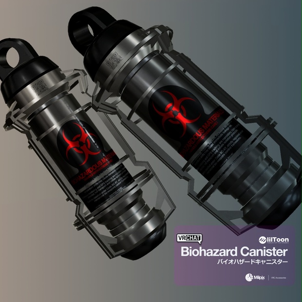 Biohazard Canister - Milpix™ Omiseyasan - BOOTH