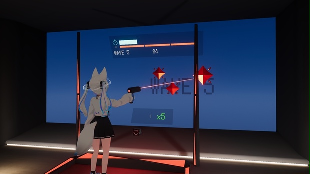 【Udon用ゲーム】 DeadEye - VR_Target_Shooting 【VRChat】 - Debris Field - BOOTH