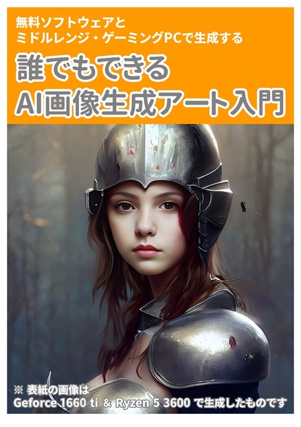 （GTX1660tiではじめる）誰でもできるAI生成アート入門 - Catapp-Art3D - BOOTH