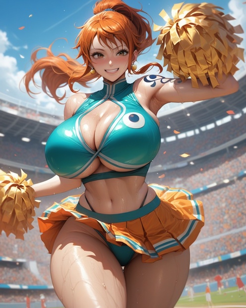 Cheerleader Nami - GangGang - BOOTH