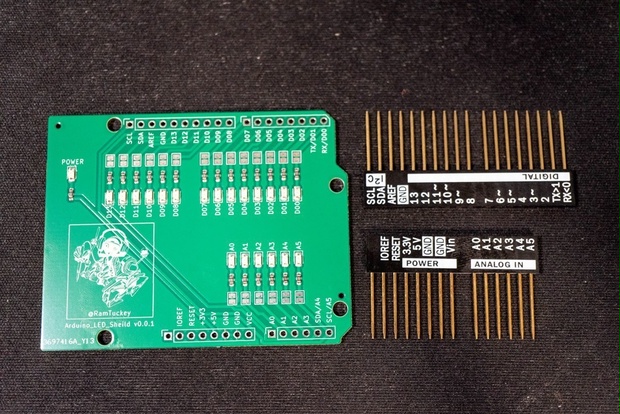 Arduino UNO用LEDシールド - ElectroRam Studio - BOOTH