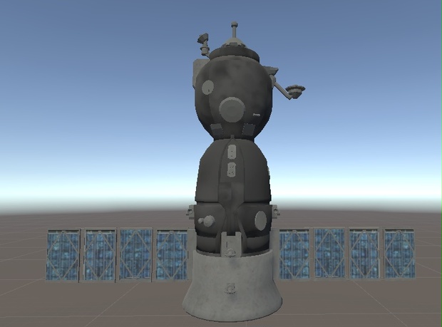 [無料]ソユーズTM Soyuz-TM[3Dモデル] - Sov Tec - BOOTH