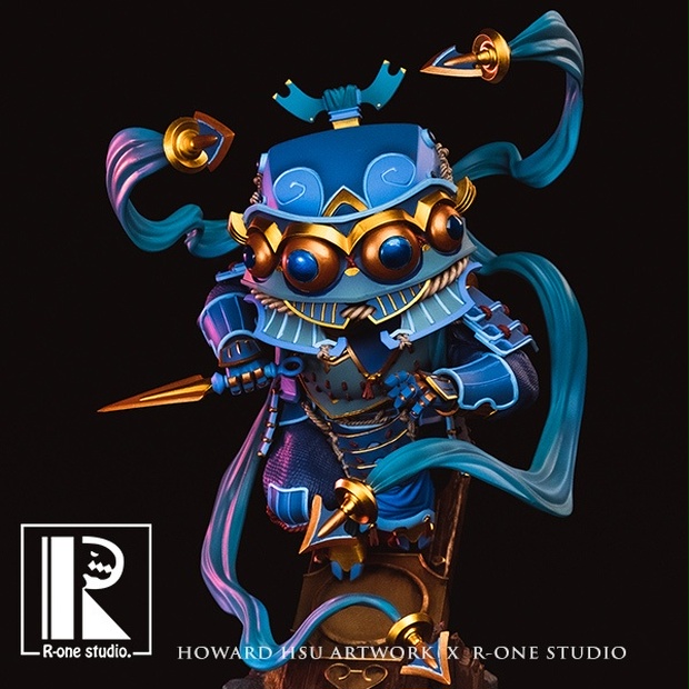 【Howard Hsu x R-one studio】青帶蠅虎 Aoobi Haetori - R-one studio - BOOTH