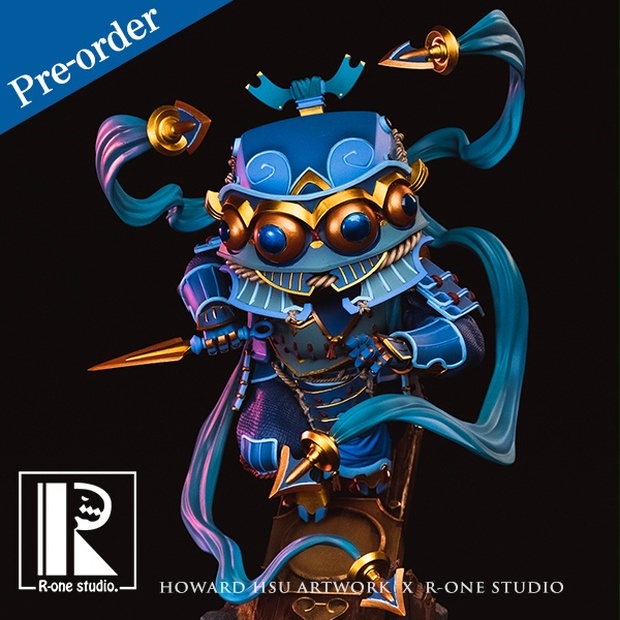 【Howard Hsu x R-one studio】青帶蠅虎 Aoobi Haetori - R-one studio - BOOTH