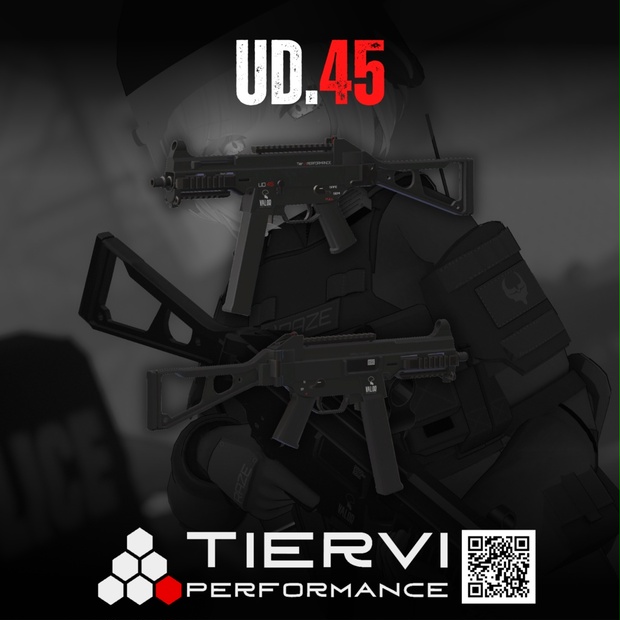 [SALE]【VRChat向け】サブマシンガン UD.45 - Tier6 Performance Parts - BOOTH