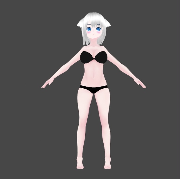 VRoid Sample model - Love Scream Horizon - BOOTH