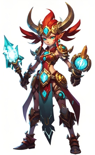 Warrior Sorceress - shopgame - BOOTH