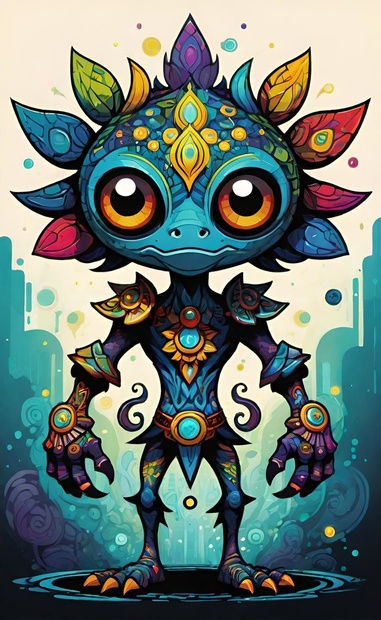 Ethereal Lizard Guardian - shopgame - BOOTH