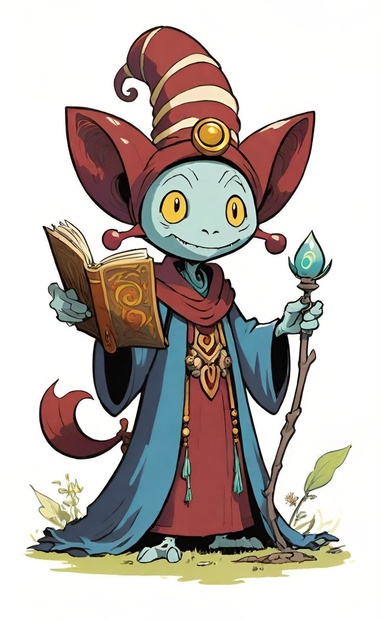 Mystic Goblin Scholar - shopgame - BOOTH