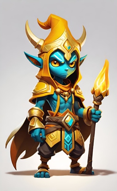 Mystic Goblin Mage - shopgame - BOOTH