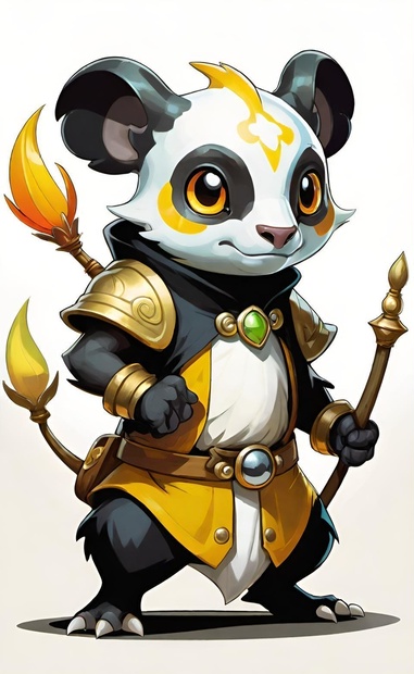 Mage Panda - shopgame - BOOTH