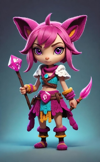 Pixie Mage Warrior - shopgame - BOOTH