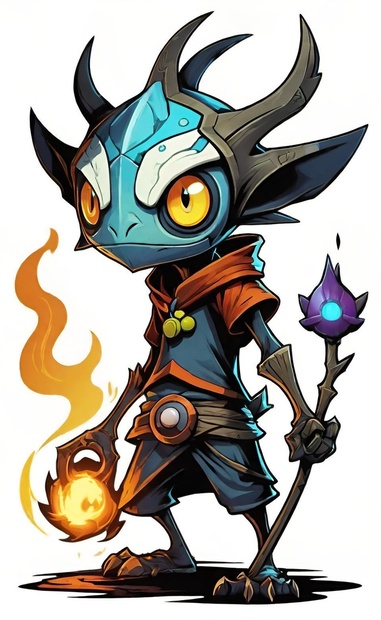 Elemental Imp Sorcerer - shopgame - BOOTH