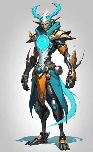 Mystic Cyber Paladin - shopgame - BOOTH