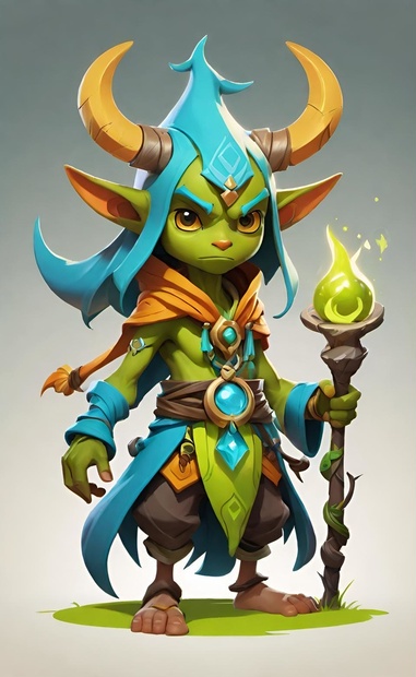 Goblin Mage - shopgame - BOOTH