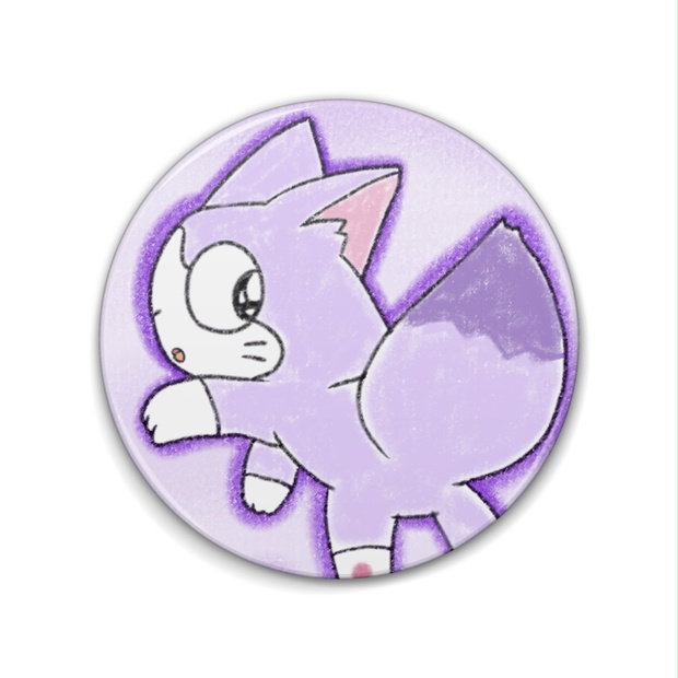 振り向きはっち 缶バッジ - shop momonya - BOOTH