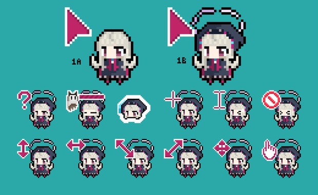 Reimu Endou Mouse cursor pack 2.0 (NJSJ EN 3rd) - shu3holic - BOOTH