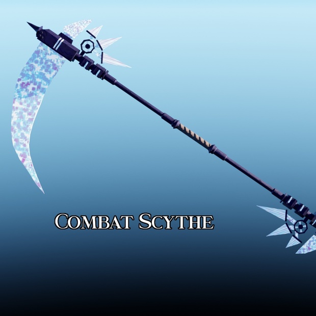 Combat Scythe - blu3arrow - BOOTH