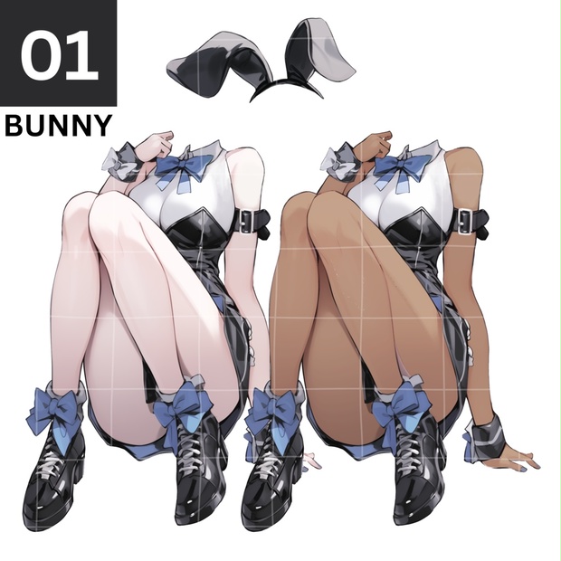 01 - Bunny Girl #01 | Vts | VTuber向け | Vtuber Asset - ChocoC - BOOTH