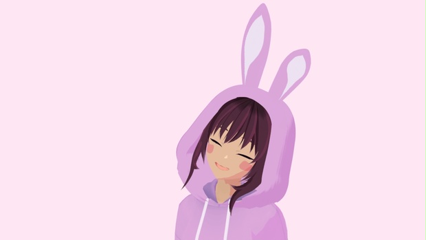 VRoid Hood (hair preset) Free to use! - poketobean - BOOTH