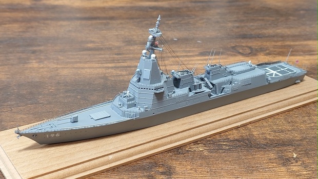 1/700 海上自衛隊 12000t型イージスシステム搭載艦ASEV(初期イメージ案) - ふゆのつき@ためにならない海自模型 - BOOTH