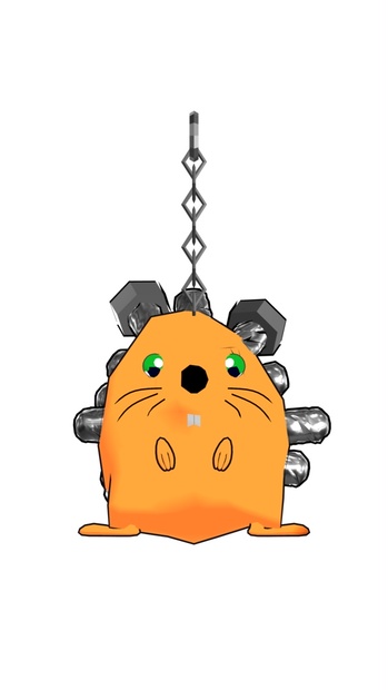 アクセサリー『ボルト・ヘッジホッグ』 - moku - BOOTH