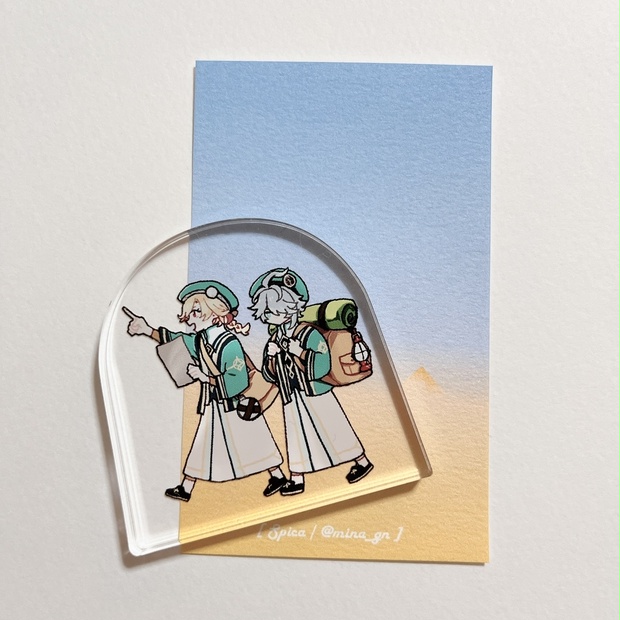 【自立アクスタ】教令院アルカヴェ - spica@booth - BOOTH