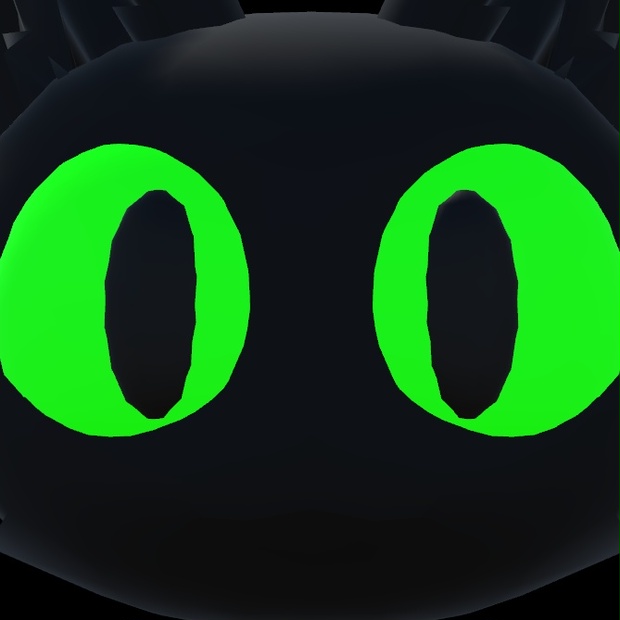 Void Cat (VRChat Furry Avatar, PC and Quest) - aparst3d - BOOTH