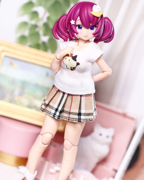 ＊プリーツスカートセットA {スカートミニ丈：Block2‐Sサイズ} - D:OUT - BOOTH