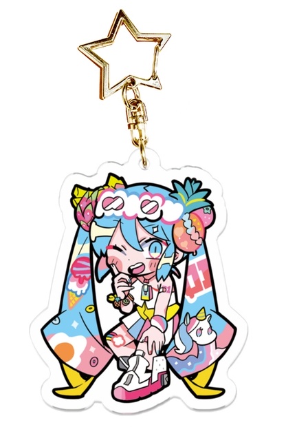 星ナスカン C97初音ミクアクキー - はいとくかん。 - BOOTH