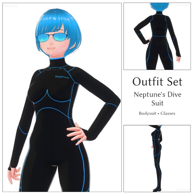 Neptune's Dive Suit - Neptune - BOOTH